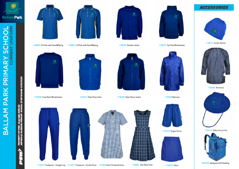 Uniform – Ballam Park Primary School